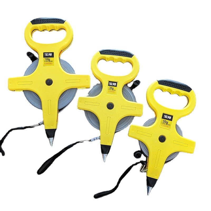MKR 20M 30M 50M 100M Fiberglass Measuring Tape Surveyor's Tape Measure ...