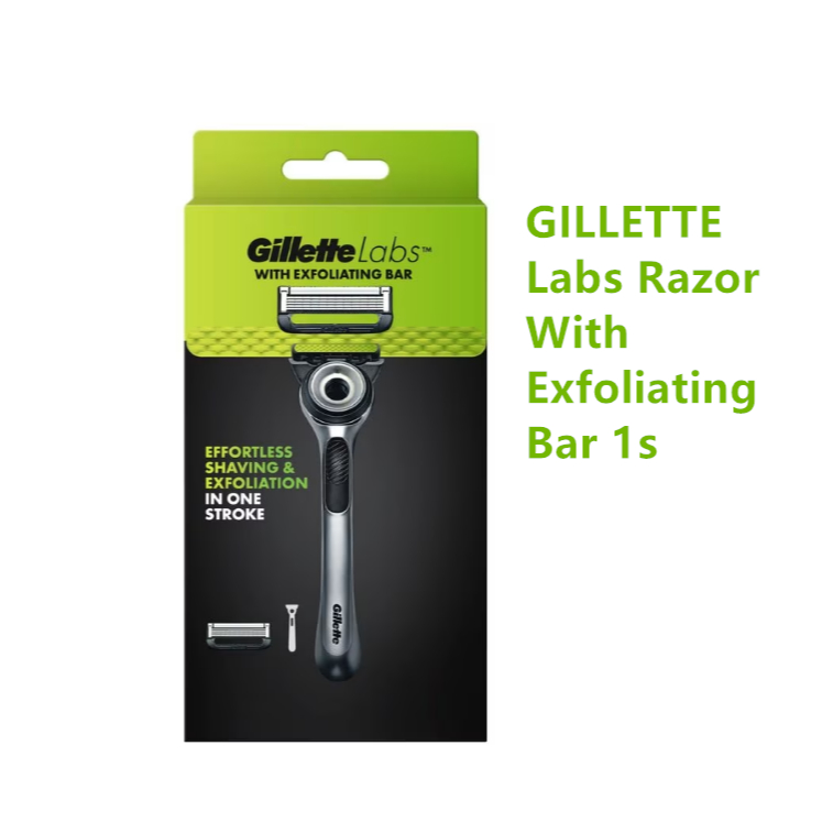 GILLETTE Labs Razor With Exfoliating Bar 1s | Shopee Malaysia