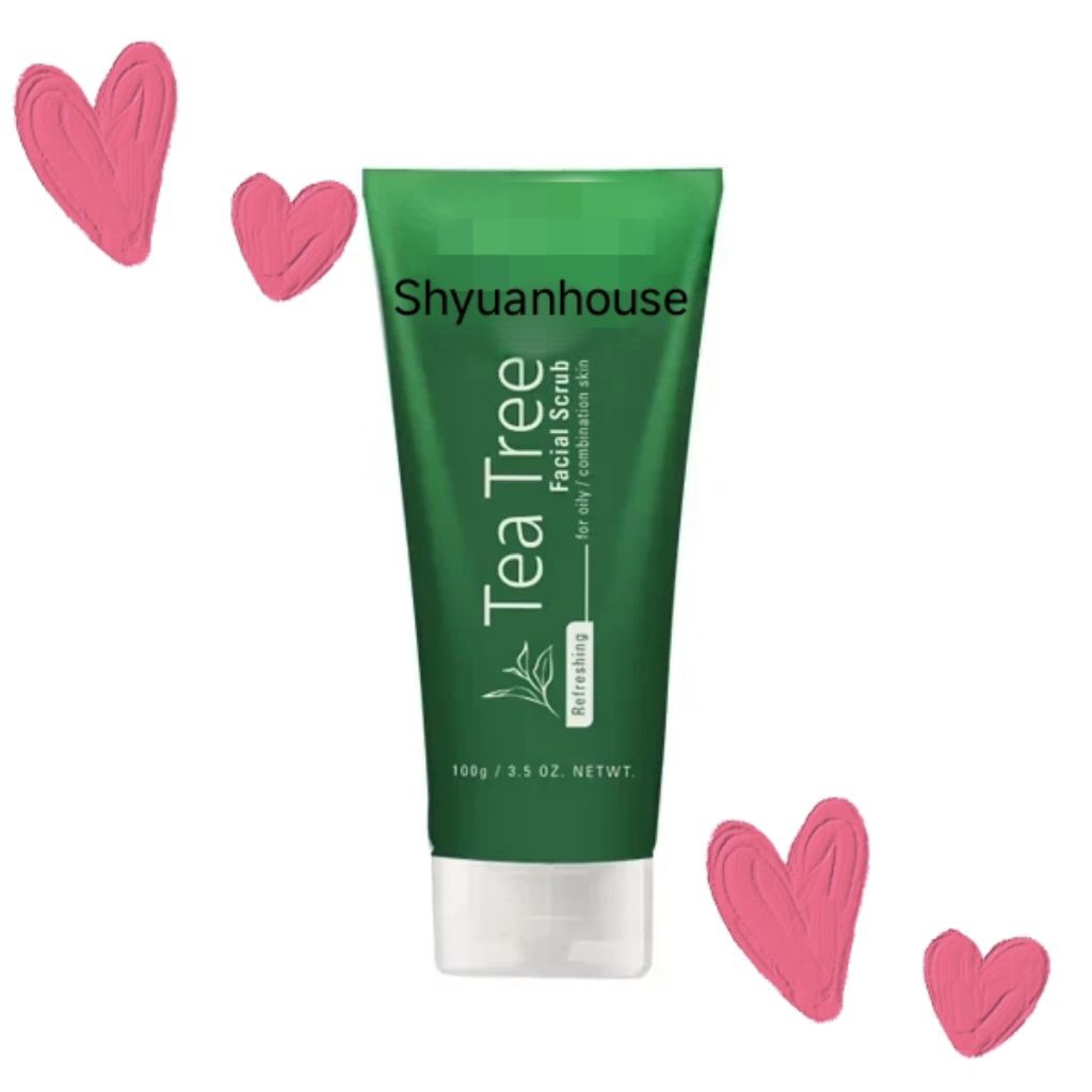 Scrub Muka Pokok Teh / Tea Tree Facial Scrub 100g | Shopee Malaysia