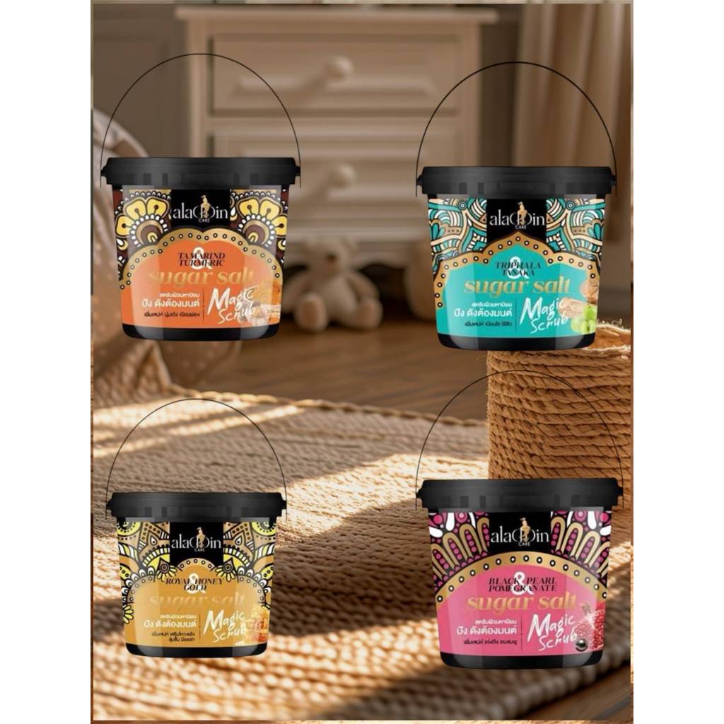 SCRUB ALADDIN CARE SCRUB VIRAL ORIGINAL | Shopee Malaysia