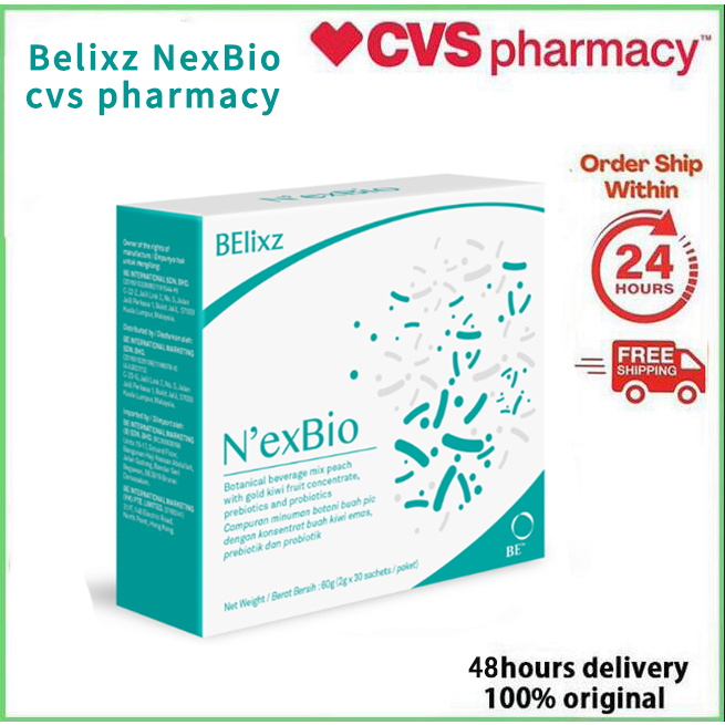 【cvs pharmacy】Belixz NexBio N'exBio Tribiotics Gut Health | Shopee Malaysia