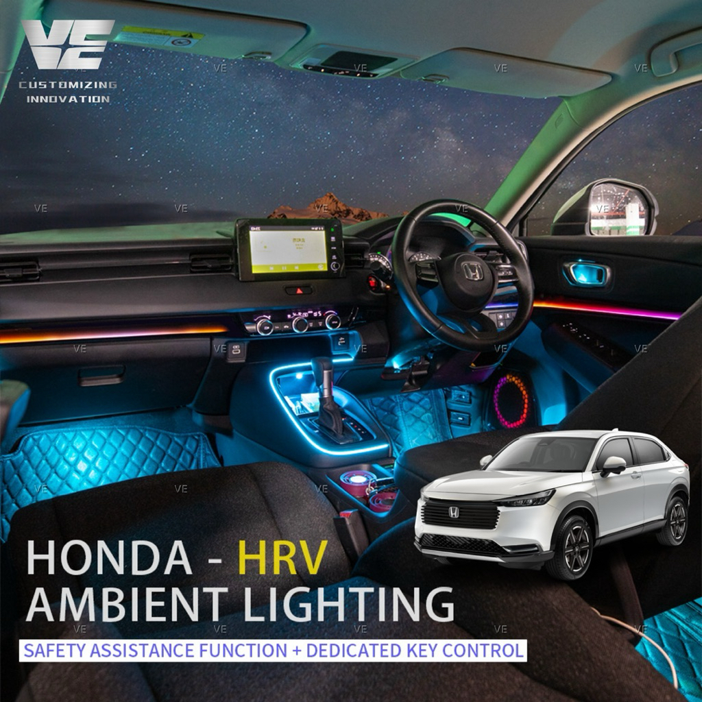 VE Honda hrv 2022-2025 car oem ambient light atmosphere RGB new style ...