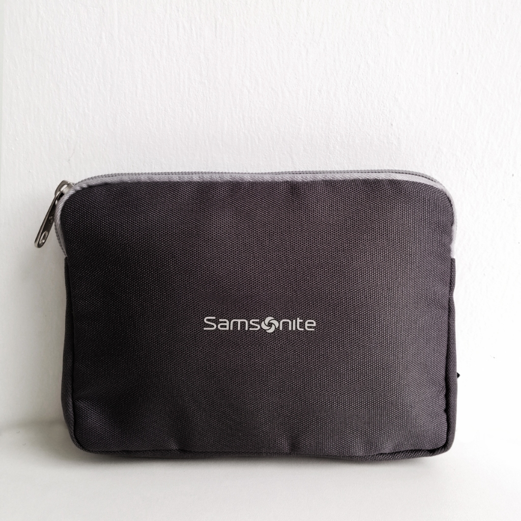 SAMSONITE Lufthansa German Airlines Travel Kit Bag Organizer Cosmetics ...