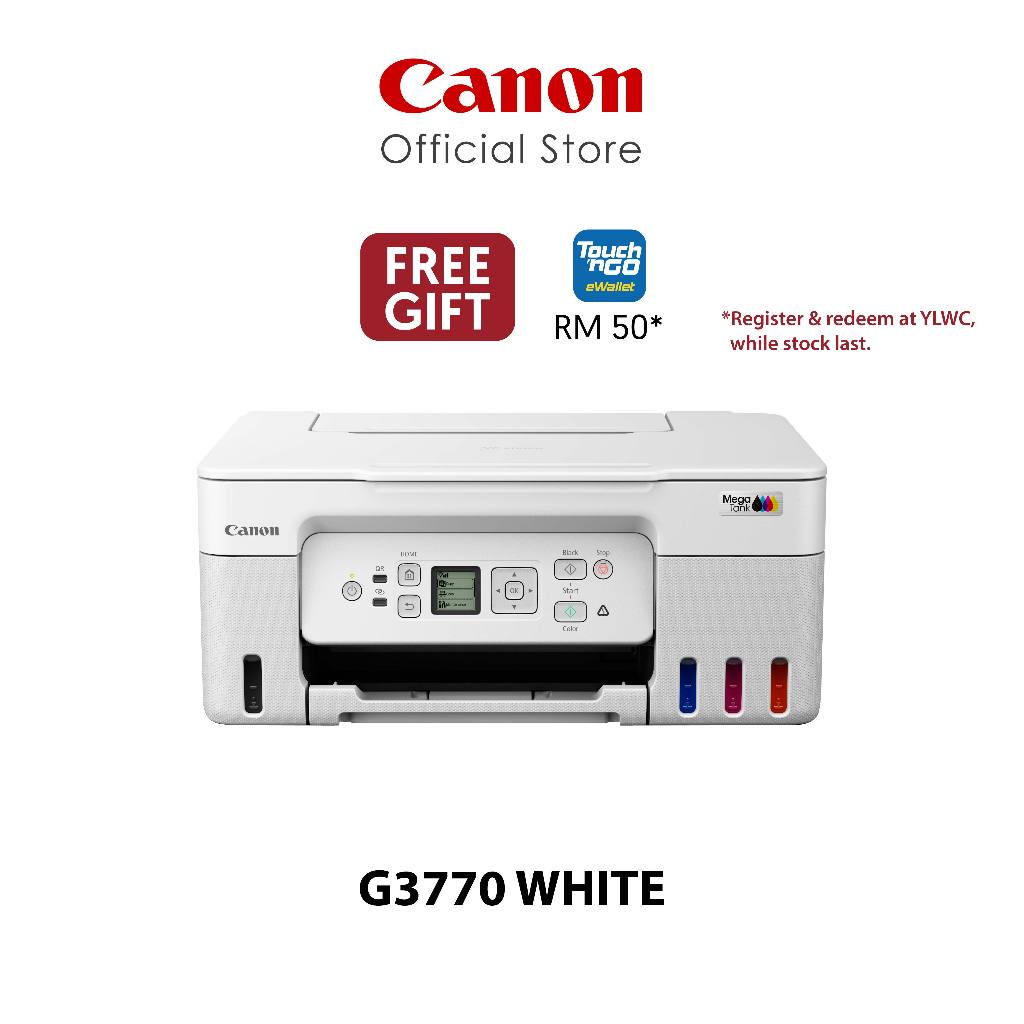 Canon PIXMA G3770 Inkjet Printer | A4, Ink Efficient, Print, Scan, Copy ...