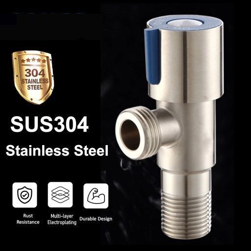 Premium Quality 1/4 Angle Valve (Turn On Way) | Shopee Malaysia