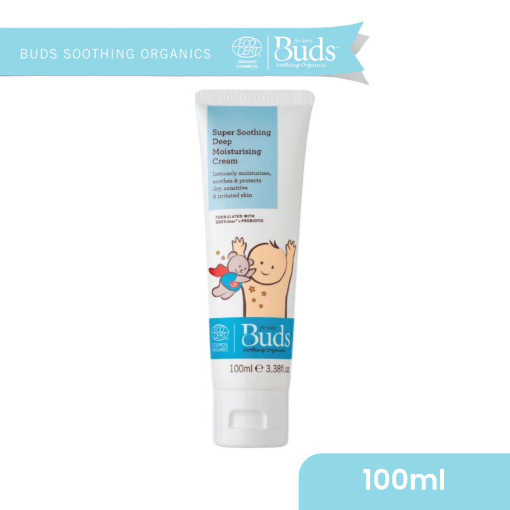 BUDS SOOTHING ORGANICS SUPER SOOTHING DEEP MOISTURISING CREAM 100ML ...