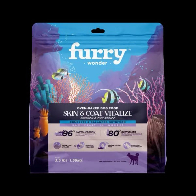 FURRY WONDER OVEN BAKED DOG FOOD 1.59KG | Shopee Malaysia