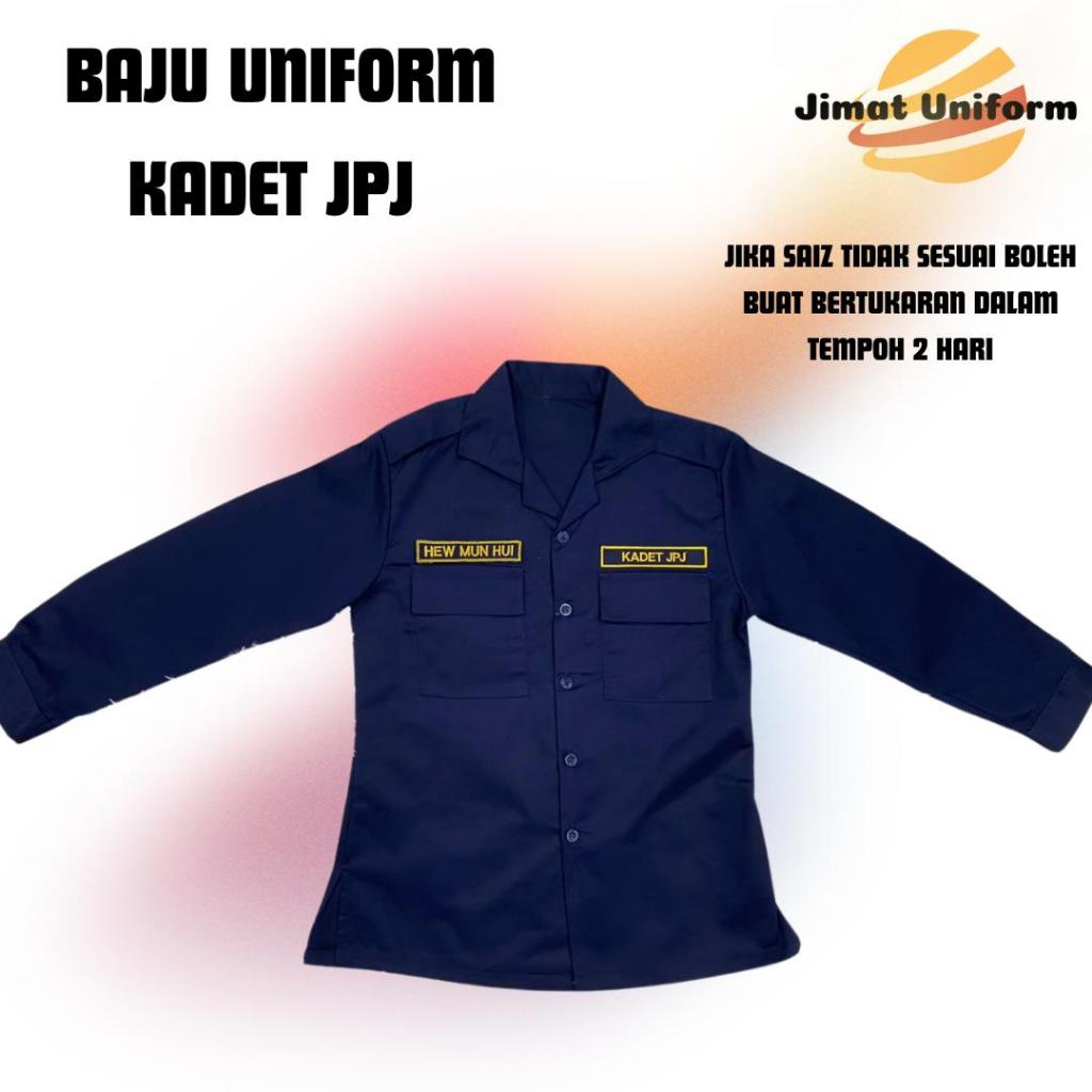 Baju Uniform Kadet Jabatan Pengangkutan Jalan (JPJ) Lengan Panjang ...