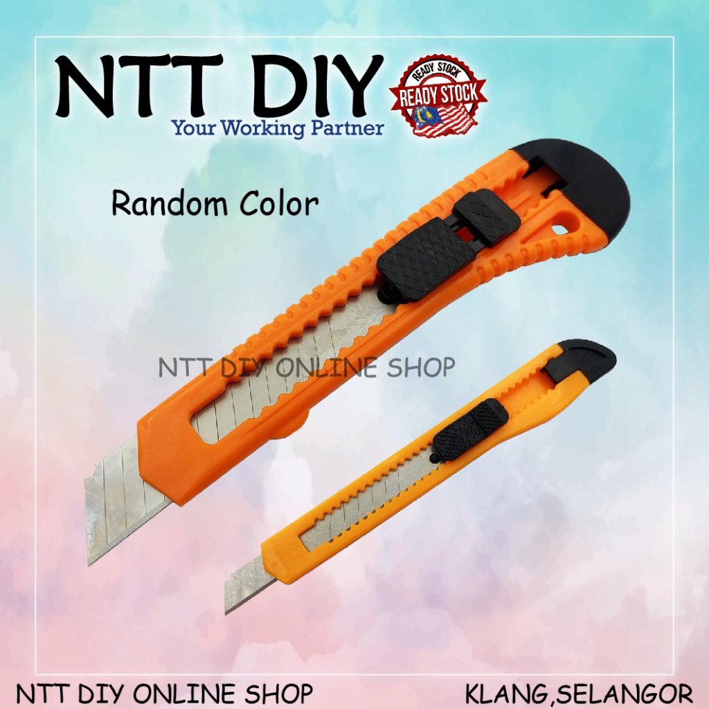 NTT DIY Multipurpose PVC Cutter knife 9mm/18mm DIY Art Cutter Paper ...