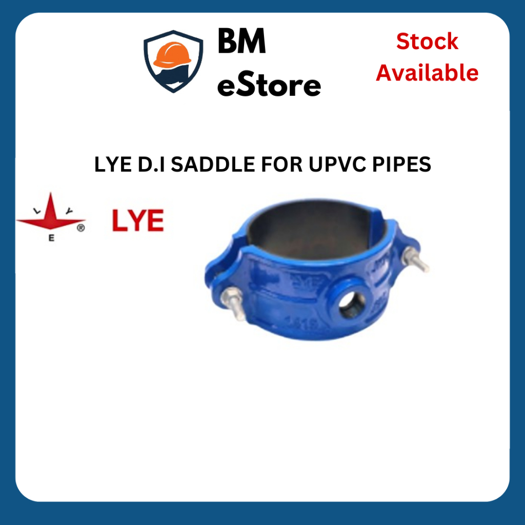 LYE Ductile Iron Saddle for UPVC Pipes | Shopee Malaysia