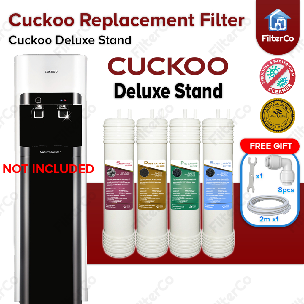 10" Korea Water Filter Cartridge Replacement Set (4pcs) - Compatible ...
