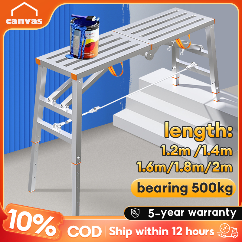 Foldable Working Platform Heavy Duty Scaffolding High Stool Work Bench ...