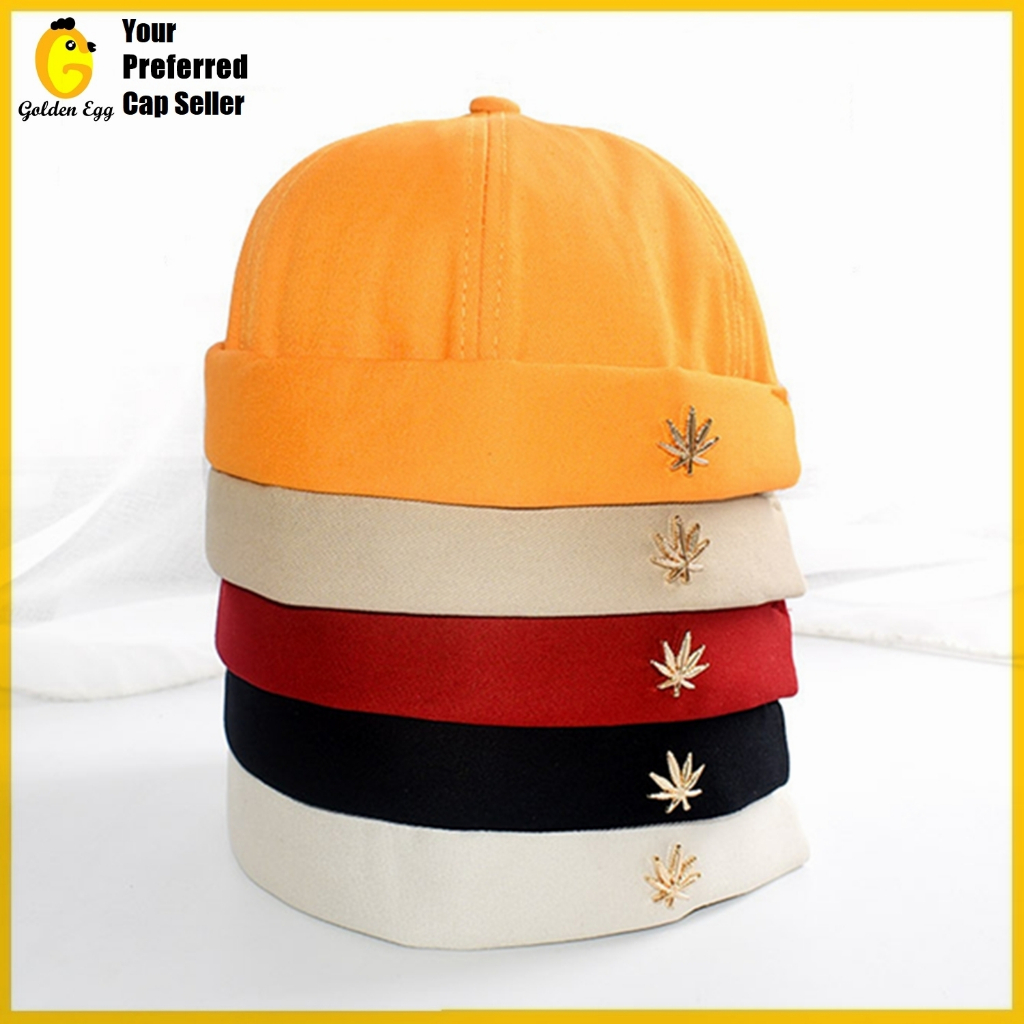GEC Adult Unisex Unstructured Melon Cap Docker Hat Miki Cap Fashion Cap ...