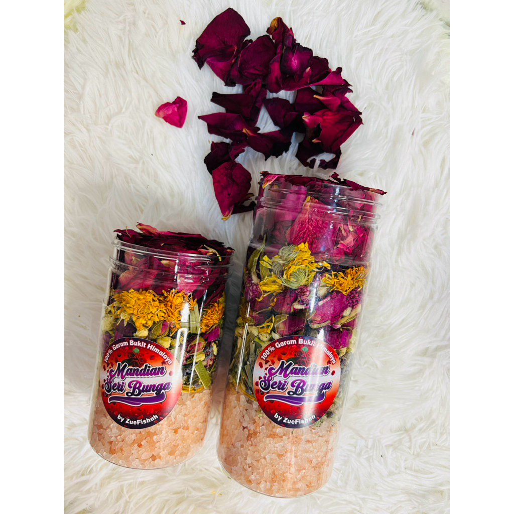 Combo Mandian Seri Bunga by Zuefishah (besar+kecil) | Shopee Malaysia