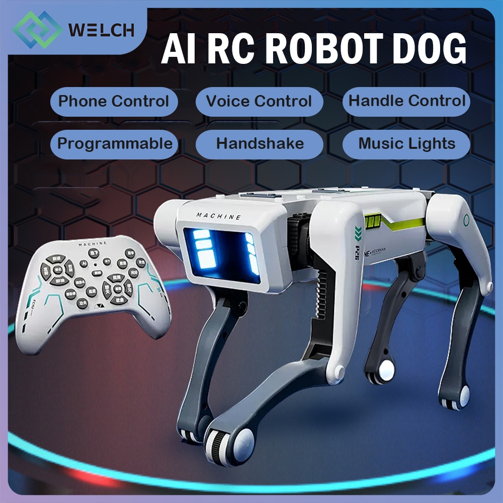 Intelligent AI RC Robot Dog Voice Dialogue APP Remote Control ...