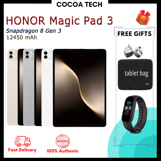 Honor MagicPad3 Snapdragon 8 Gen 3 13.3 inch 165Hz 3K IMAX Enhanced 12450mAh Wifi Version Honor ...
