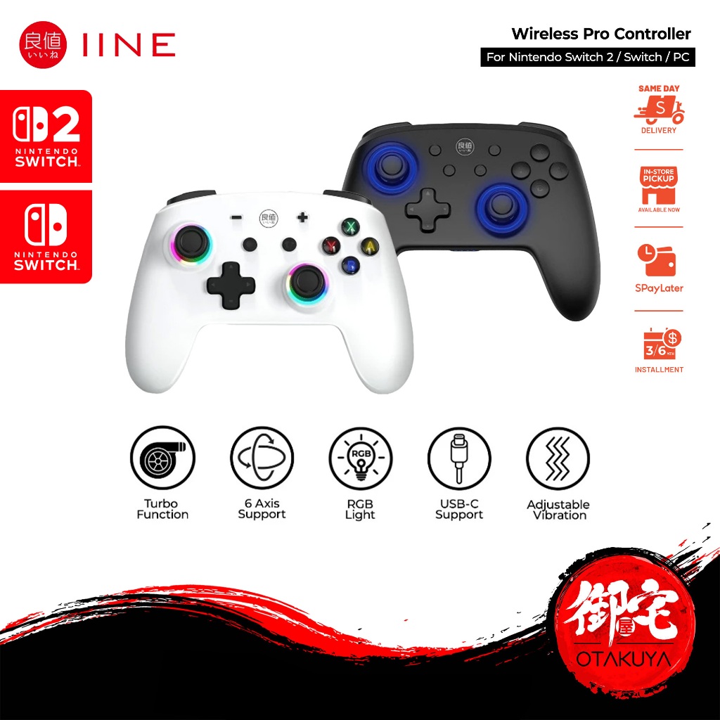 【11.25 SALE】IINE Nintendo Switch 2/OLED/Lite Gen2 Plus Wake Up Wireless ...