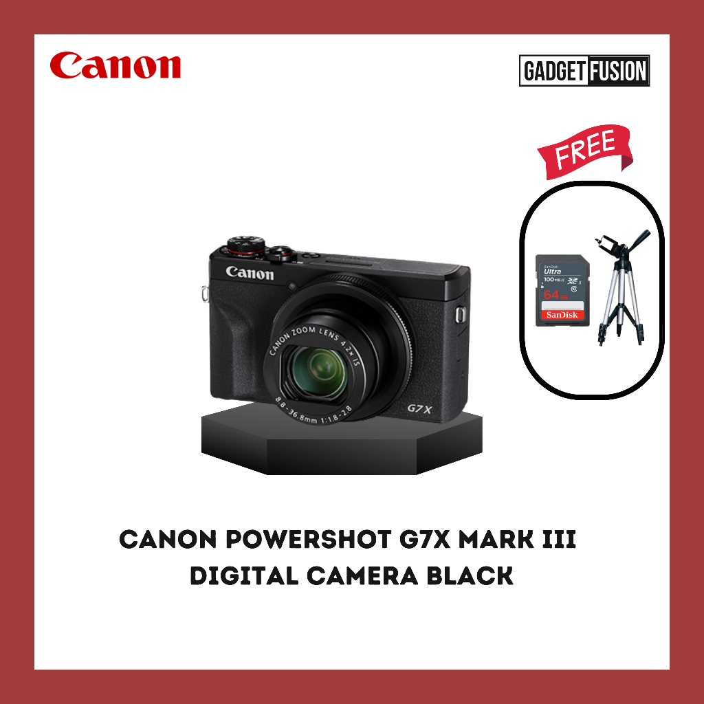 CANON POWERSHOT G7X MARK III CAMERA | Shopee Malaysia
