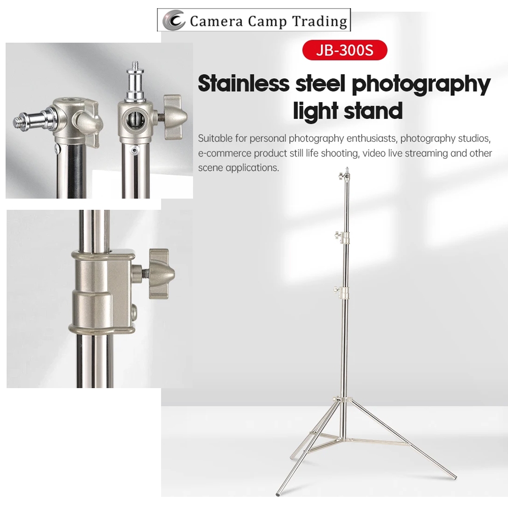 Jinbei JB-300S STEEL STAND Spring Light Stand (300cm) | Shopee Malaysia