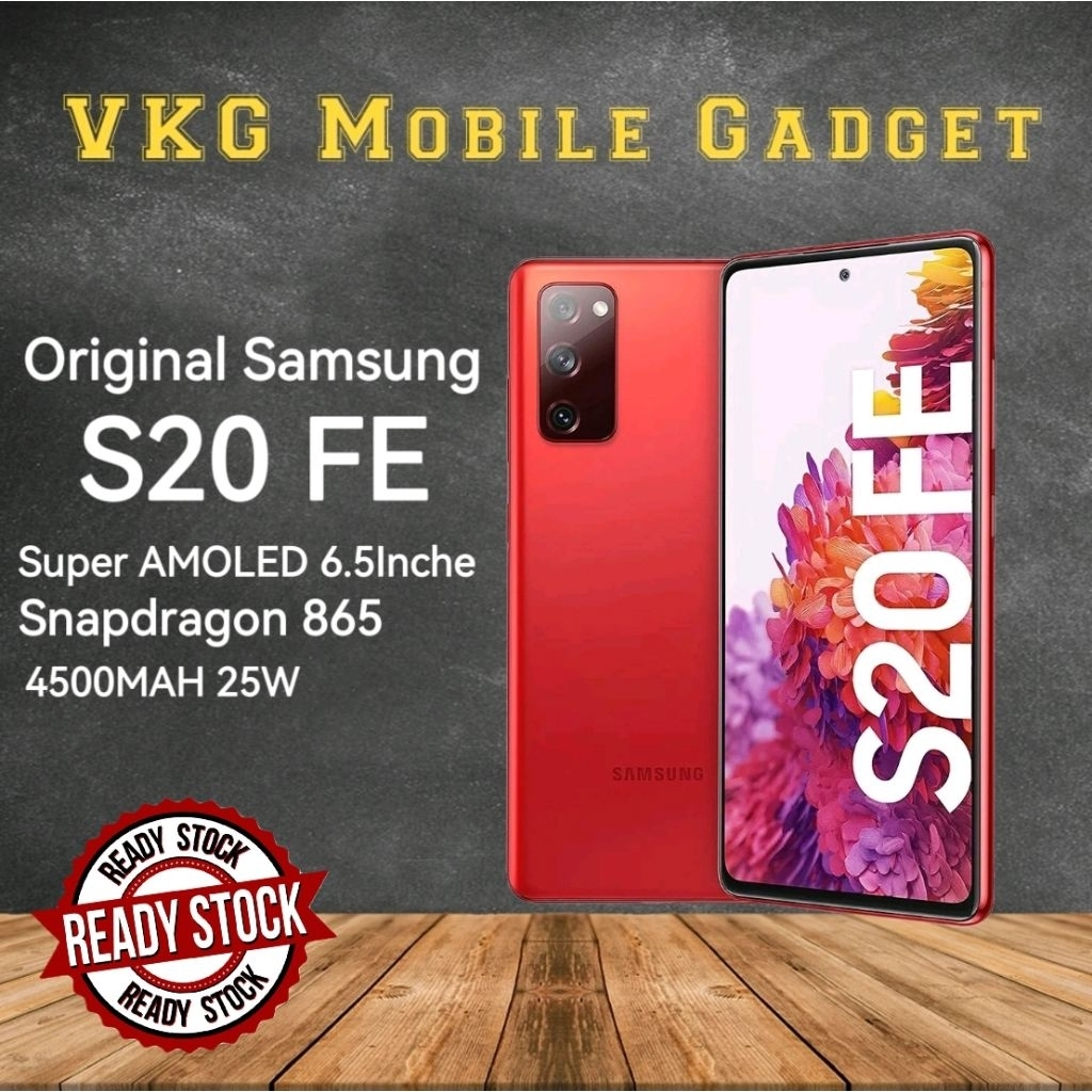 Premium-ORIGINAL USED SAMSUNG GALAXY S20FE (Snapdragon 865) Super ...