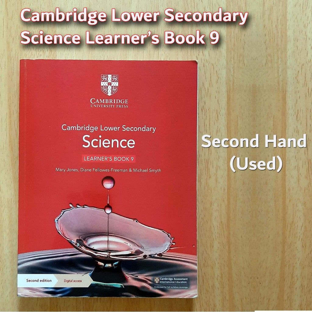 Buku Cambridge Lower Secondary Science Learner’s Book 9 - Student Book | Shopee Malaysia