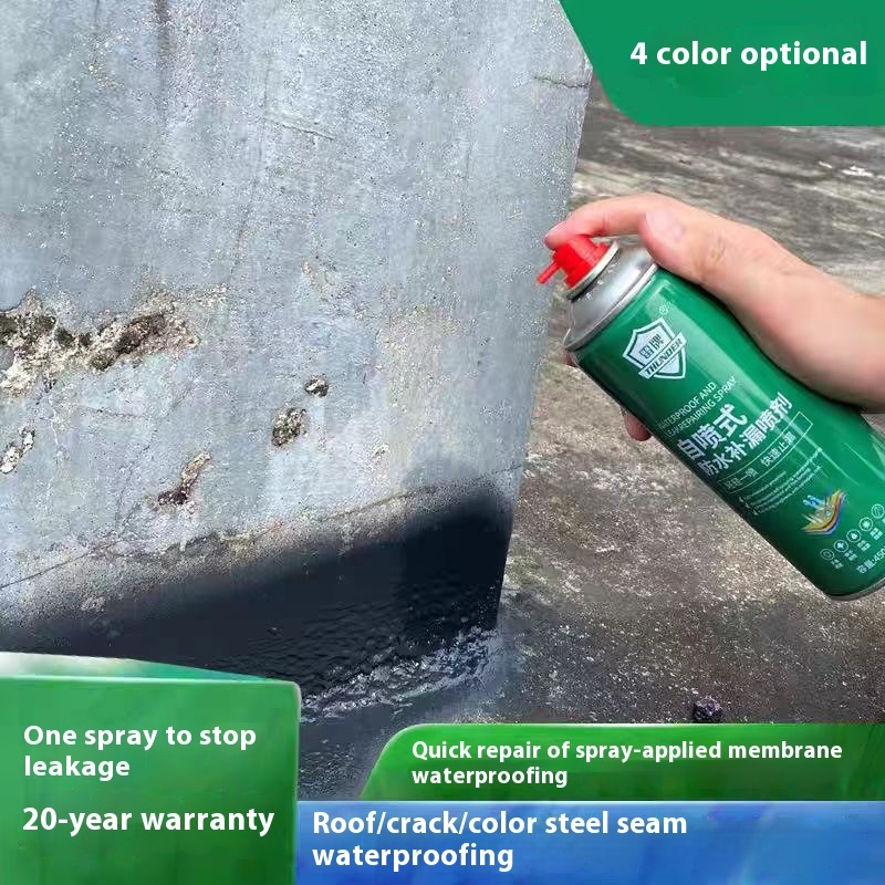 Leak Seal Waterproof Spray Leak-proof Self-Spraying Anti Leakage Spray ...