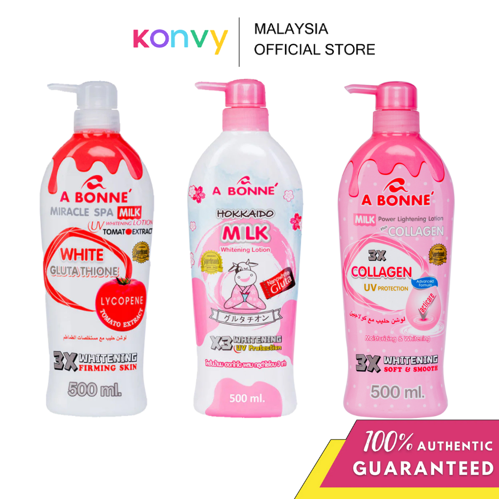 Abonne Lotion 500ml (Miracle Spa / Hokkaido / Milk Power Lightening ...