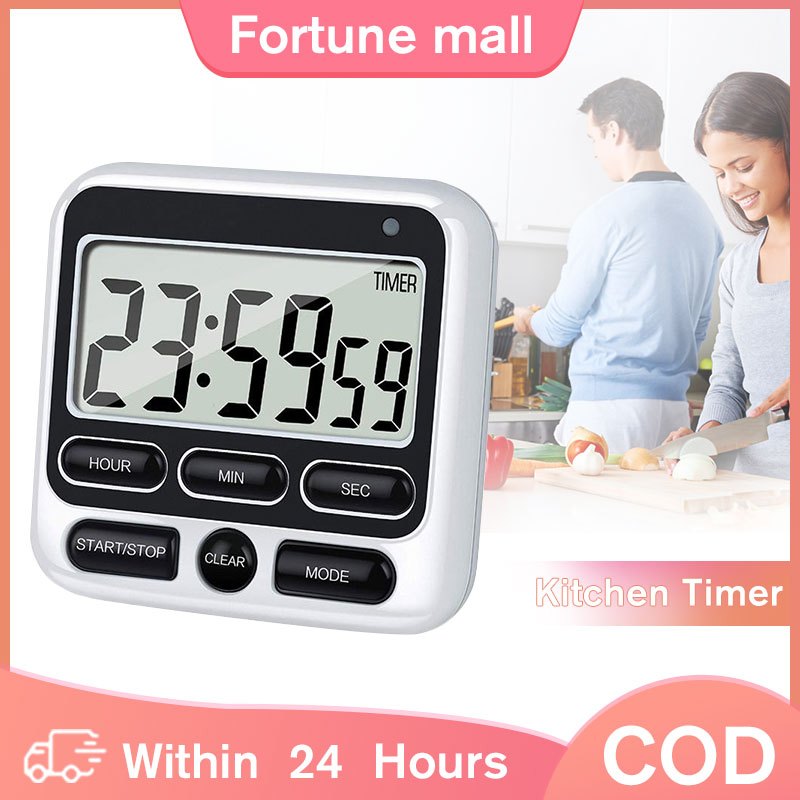 Cooking Count Up Countdown Alarm Clock Sleep Stopwatch Clock Kitchen ...