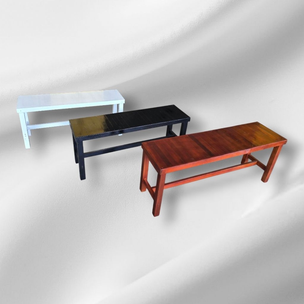Full Solid wood Bench, Solid Wood Kerusi Panjang, Solid Kayu Kerusi ...