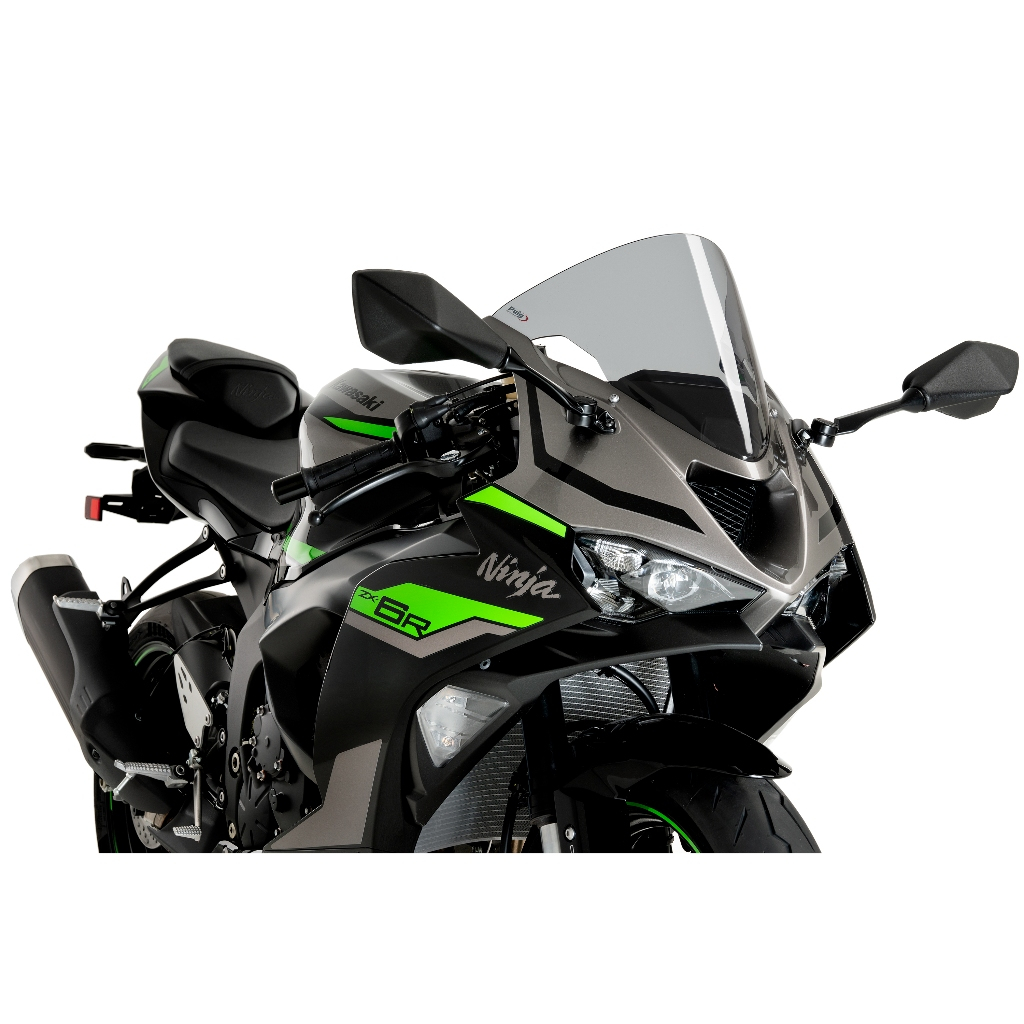 Puig R-Racer Screen KAWASAKI ZX6R NINJA 2025 C:Smoke 21832H | Shopee ...