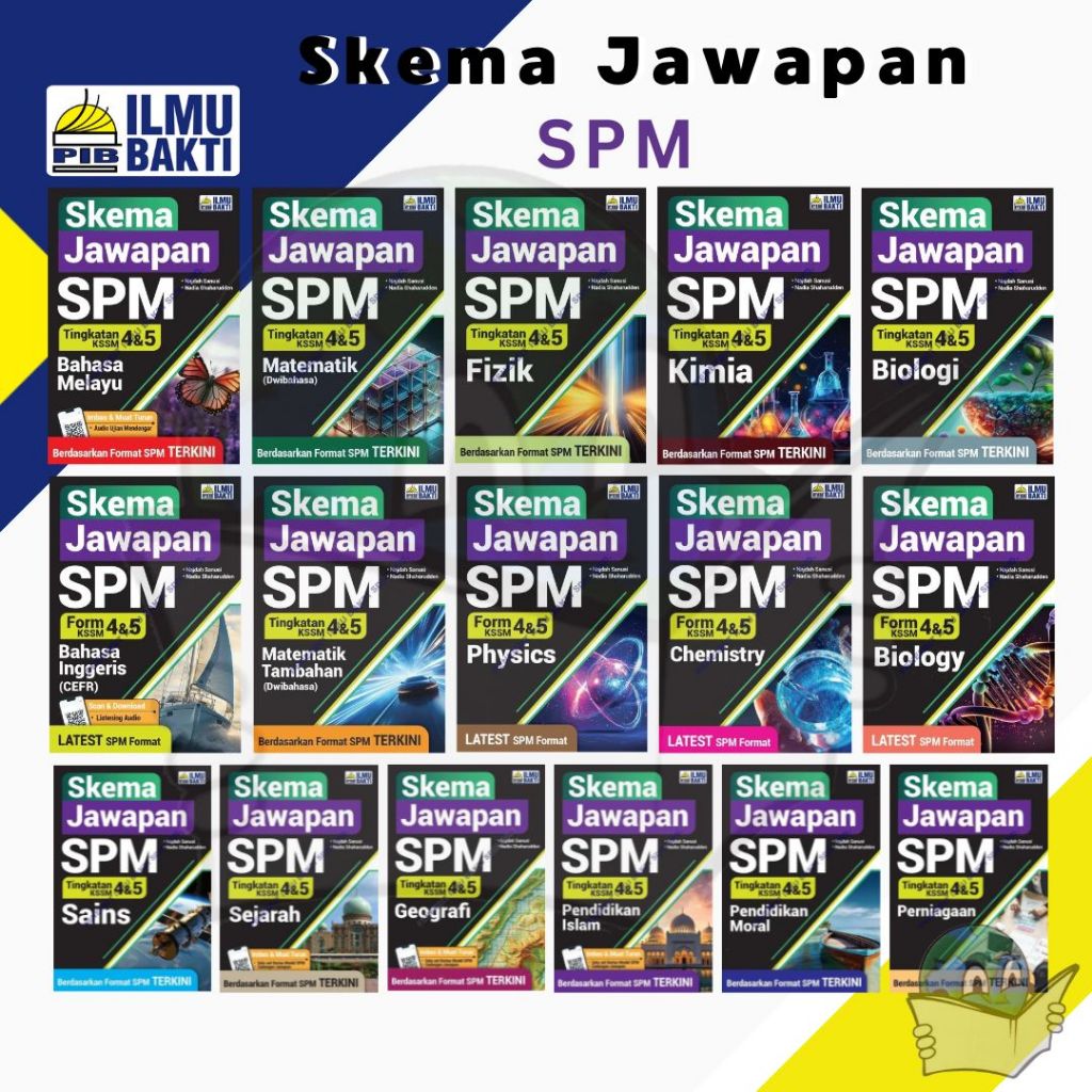 Buku Rujukan Skema Jawapan 2025 SPM Tingkatan 4.5 - BM/Eng/Mate/Sains ...