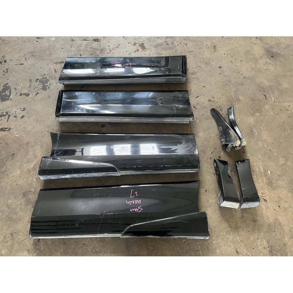 Toyota Alphard Vellfire Door Panel Skirt Set For ANH20 GGH20 | Shopee ...
