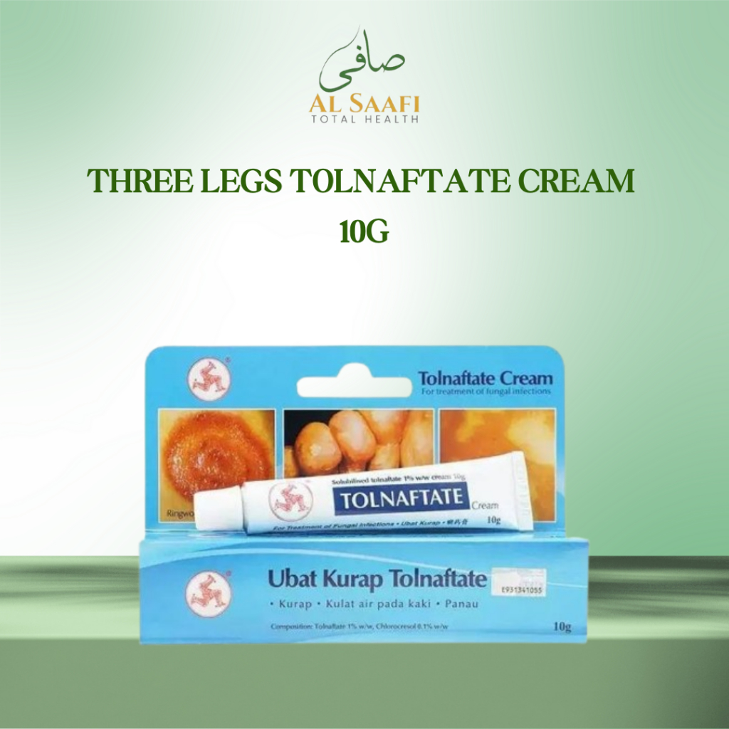 Three Legs Tolnaftate Cream 10g | Shopee Malaysia