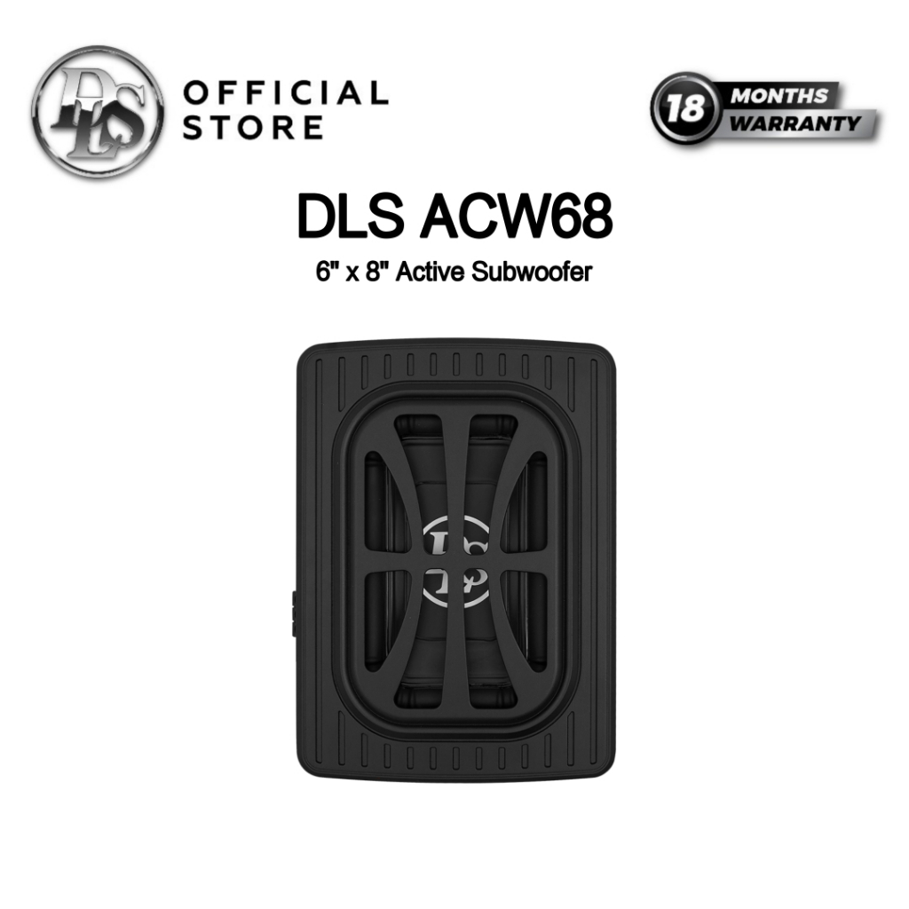 DLS ACW68 6" x 8" Active Subwoofer | Shopee Malaysia