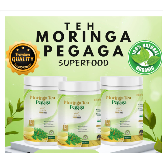 [ MORINGA PEGAGA TEA ] Original Hq 100% Moringa Pegaga Tea Moringga ...