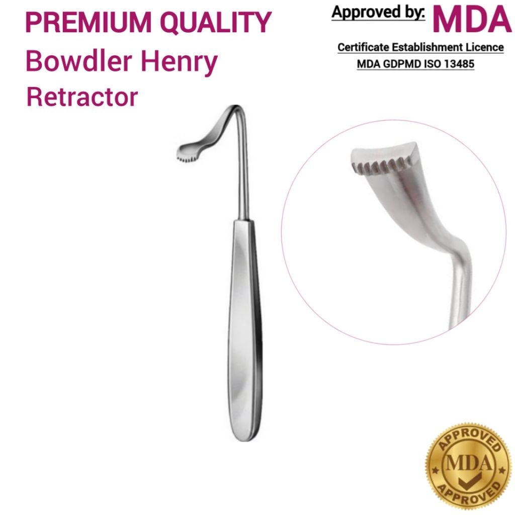 Bowdler - Henry Retractor Stainless Steel Medical Surgical Gigi Dental ...