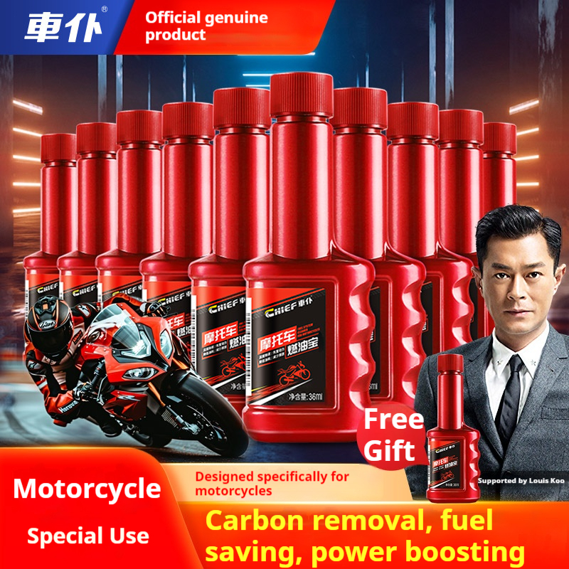 CHIEF Ubat Enjin Motor Fuel Treatment Motorcycle Carbon Cleaner Tambah ...