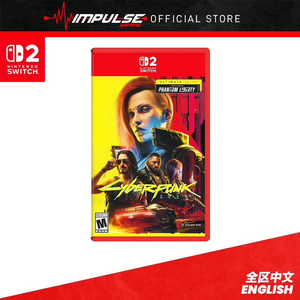NSW2 Nintendo Switch 2 Cyberpunk 2077: Ultimate Edition 赛博庞克2077 最终版 ...