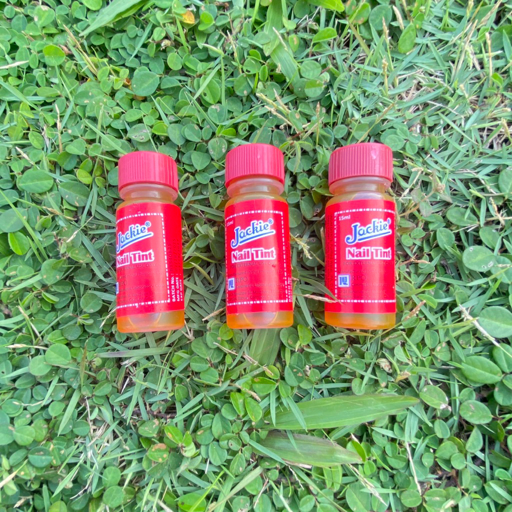 NAIL TINT UBAT KUKU PINKISH JACKIE | Shopee Malaysia