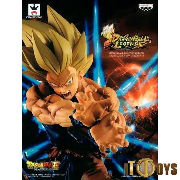 Bandai Banpresto Prize Figure Dragon Ball Legends Collab Kamehameha Son Goku-[Ready Stock ...