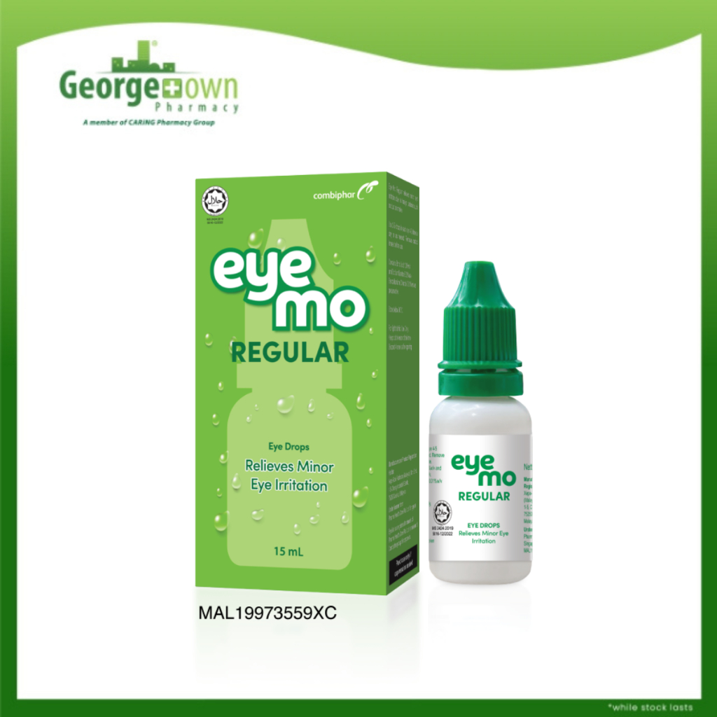 EYE MO REGULAR EYE DROPS 15ML - MINOR EYE IRRITATION | Shopee Malaysia