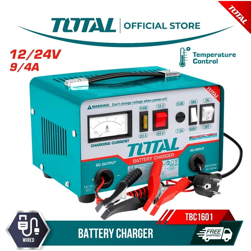 Total Battery Charger Upgrade TBC1601 | Shopee Malaysia