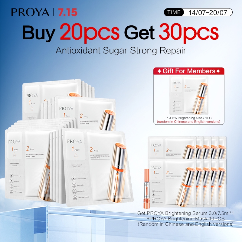 Proya Double Anti-Aging Essence Face Mask Lifting Firming and Hydrating ...