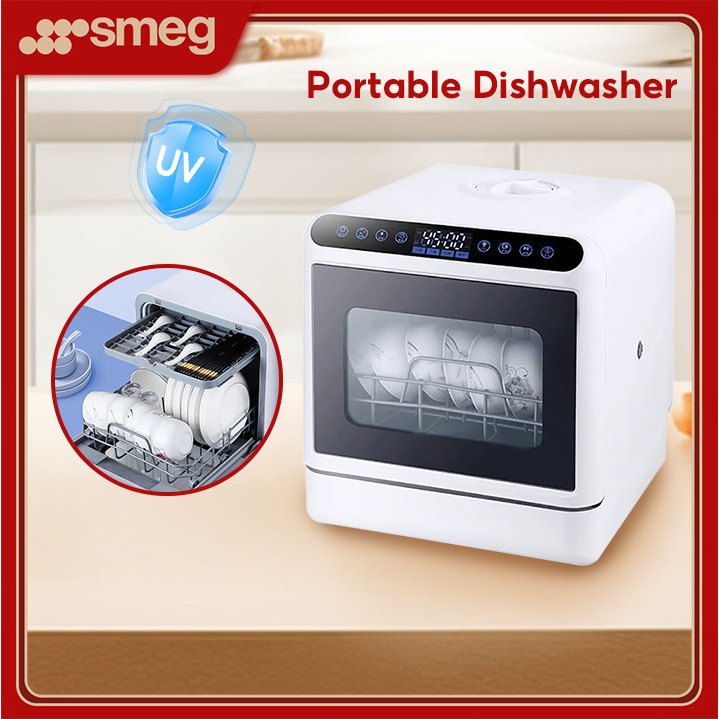 Dishwasher desktop household fully automatic free installation with ...