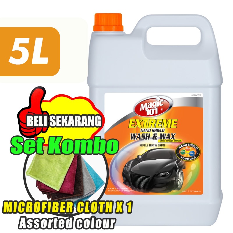 Magic 101 Extreme Nano-Shield Car Wash and Wax (MGOS) | Shopee Malaysia