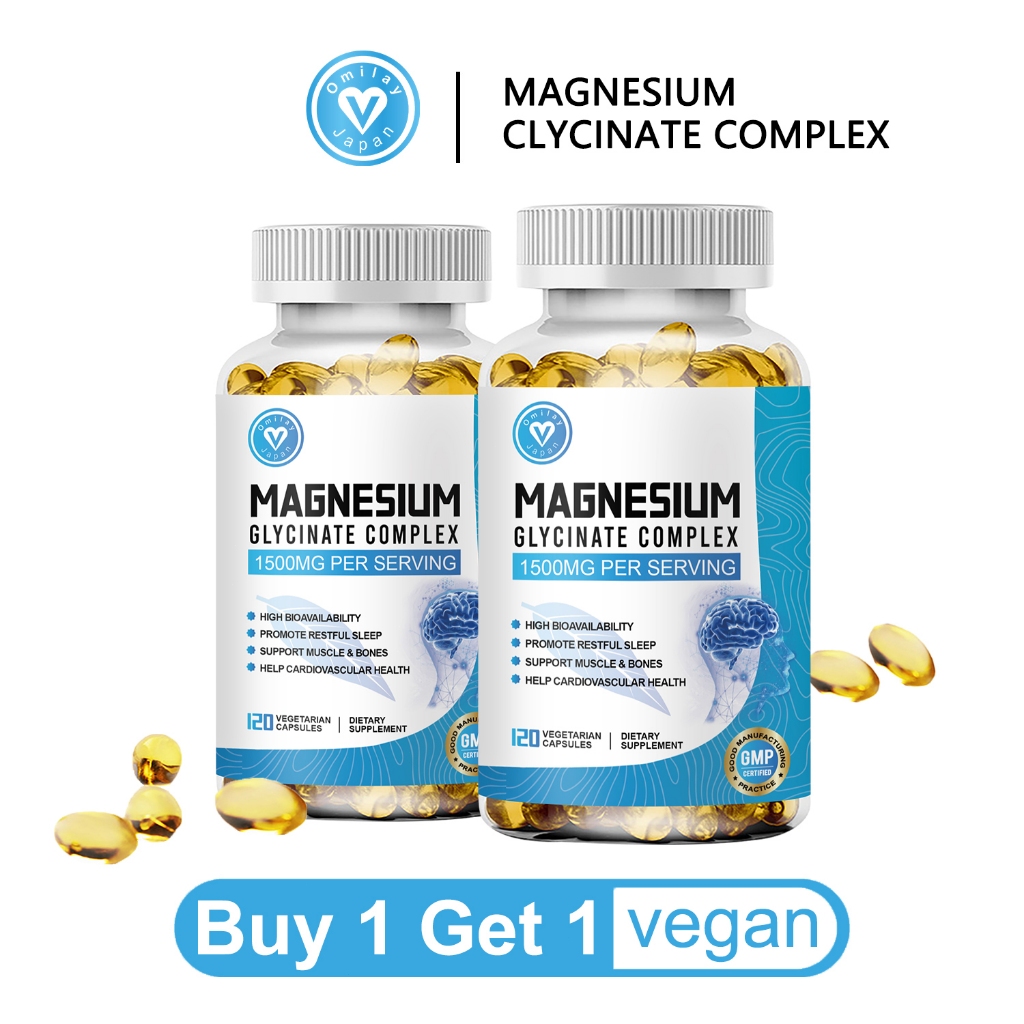 Omilay Magnesium Glycinate Capsule Sleep Aid Softgel Magnesium ...