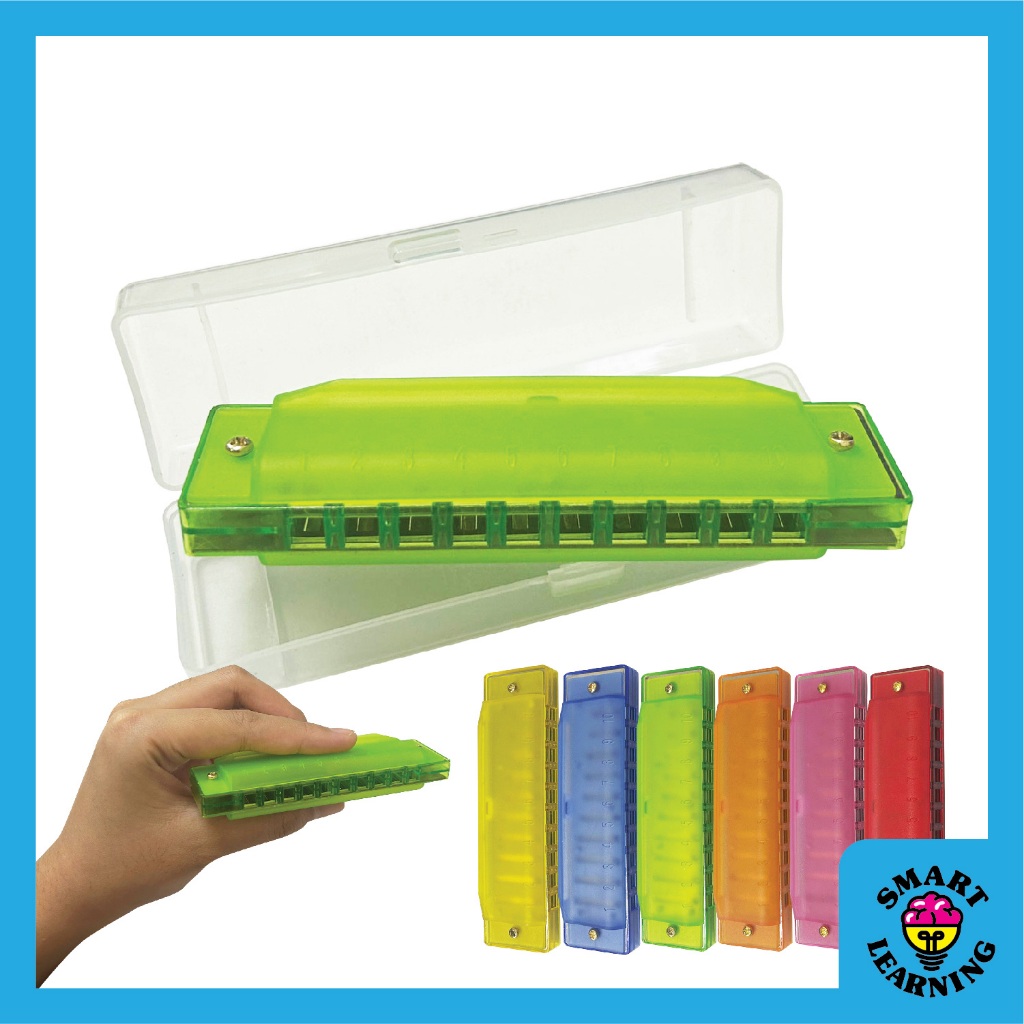 🔥READY STOCK🔥 HARMONICA 10 HOLES MUSICAL MOUTH INSTRUMENT HARMONIKA ...