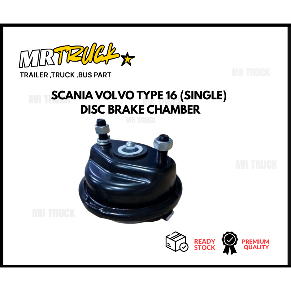 SCANIA Volvo Type 16 (single) disc brake chamber | Shopee Malaysia
