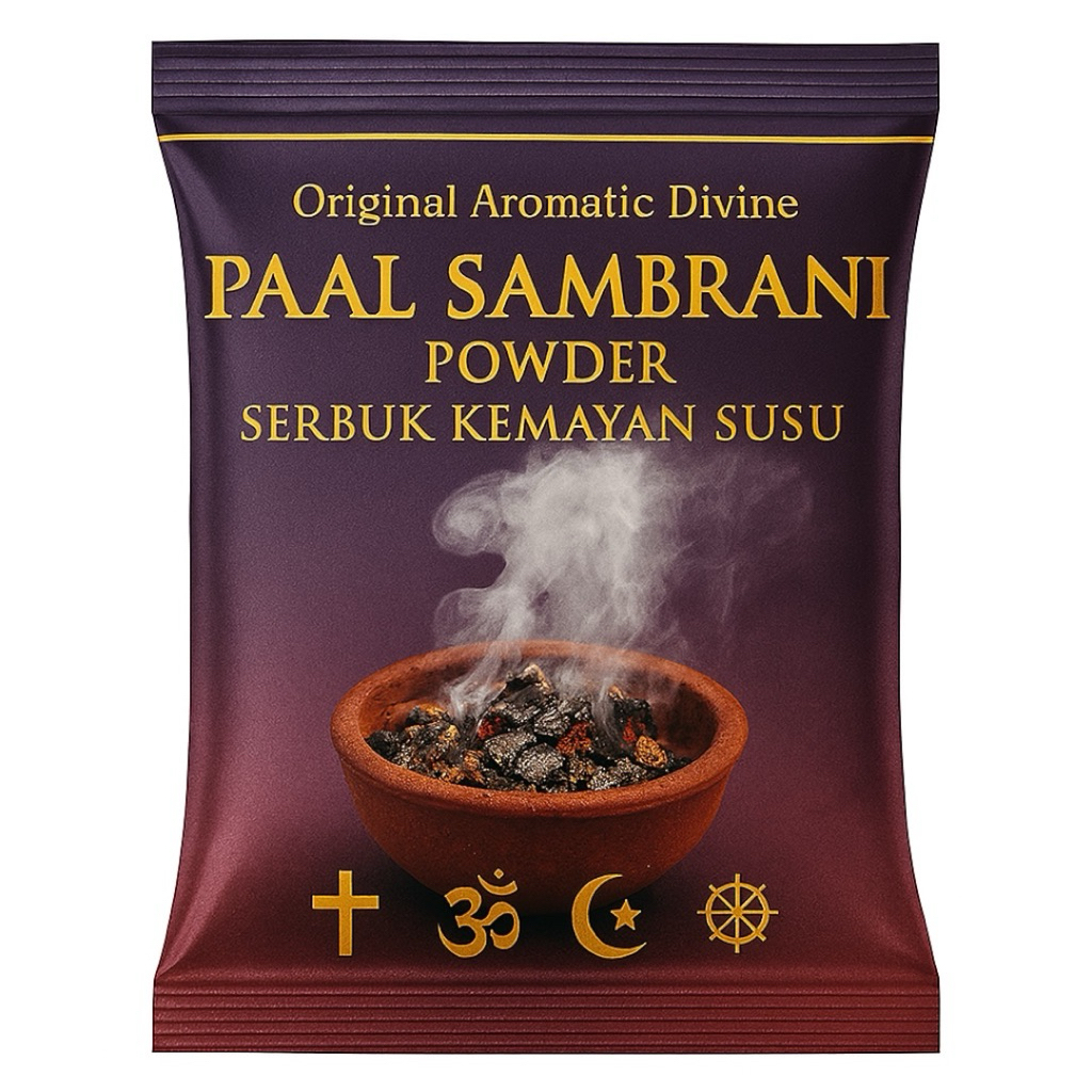 Original Aromatic Divine Paal Sambrani Powder Serbuk Kemayan Susu ...
