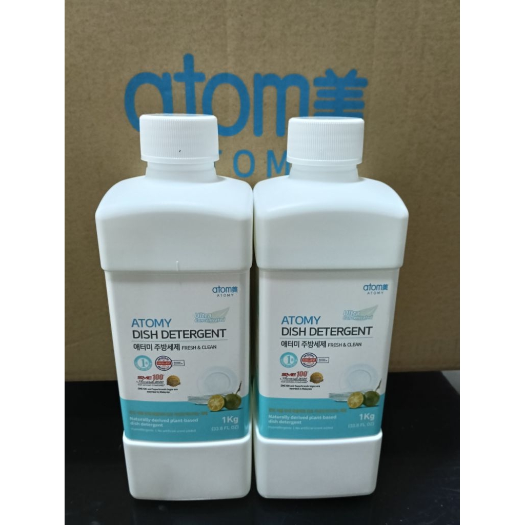 💥 ready stock 💥 Atomy Dish detergent 1 kg ( twin pack) exp date March ...